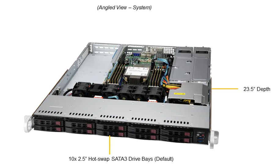 Supermicro | 1U | SYS-110P-WTR — King Star Computer