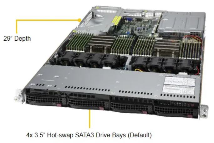 Supermicro | 1U | SYS-1029UZ-TN20R25M — King Star Computer