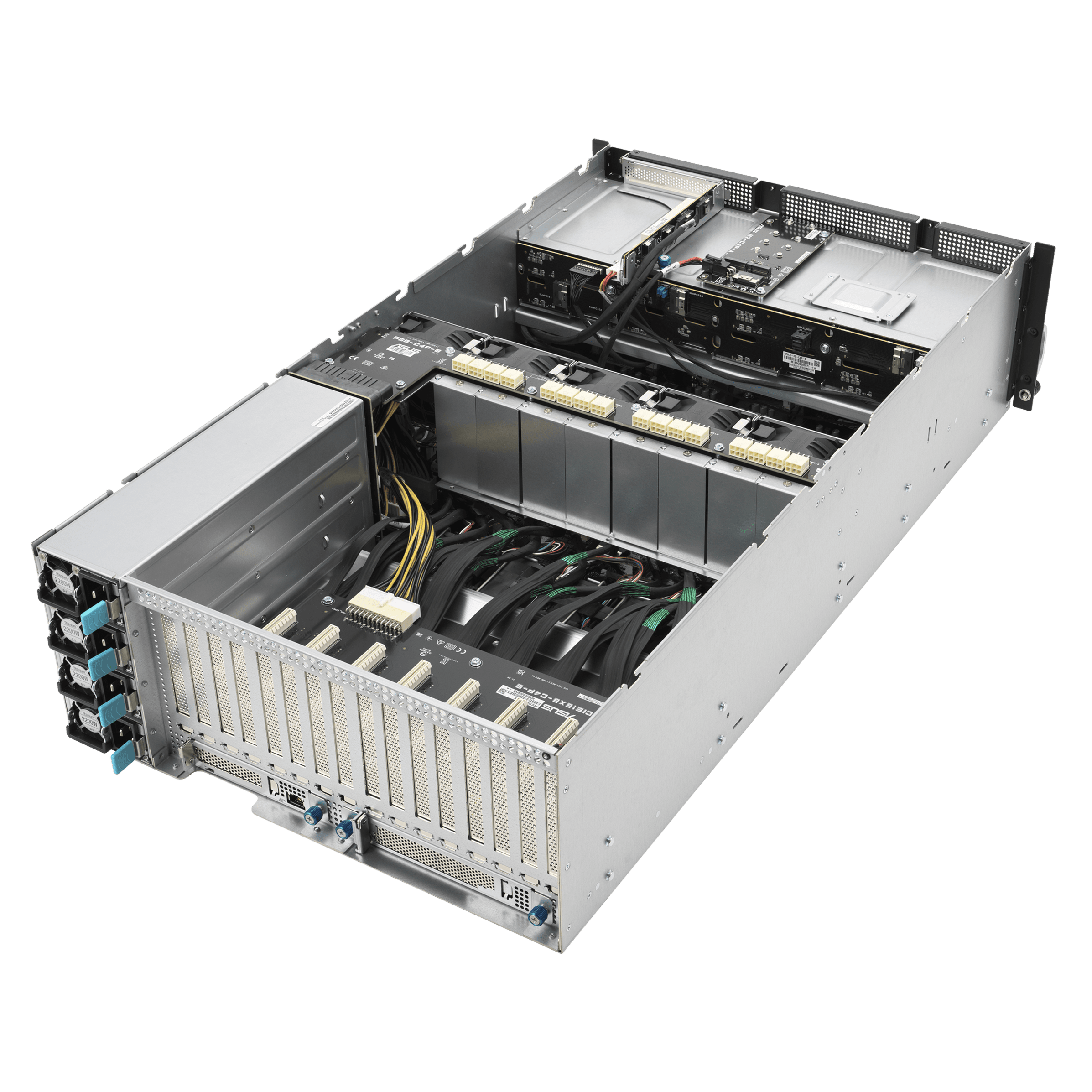 4U Dual AMD EPYC CPU, 8x 3.5", 32 DIMM, GPU Server (up to 8 GPUs) - ES ...