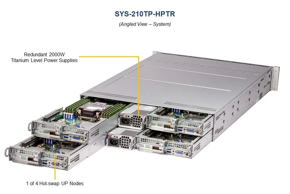 Supermicro | 2U, Multi-nodes | SYS-210TP-HPTR — King Star Computer