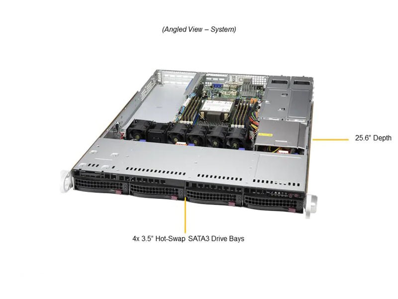 Supermicro | 1U | SYS-510P-WTR — King Star Computer